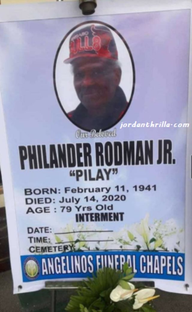 Dennis Rodman's Dad Philander Dead at age 79 in Pampanga Philippines