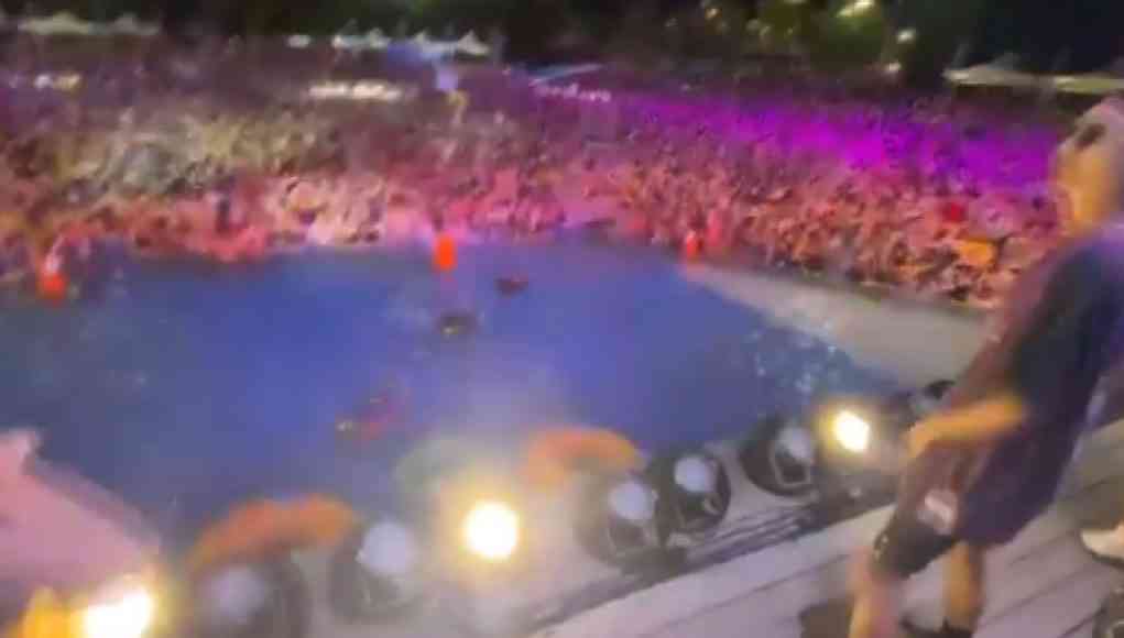 Wuhan Pool Party with Thousands of People With No Facemasks or Social ...
