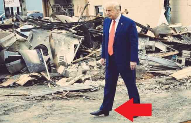 Donald Trump Caught Wearing High Heels in Strange Viral Picture