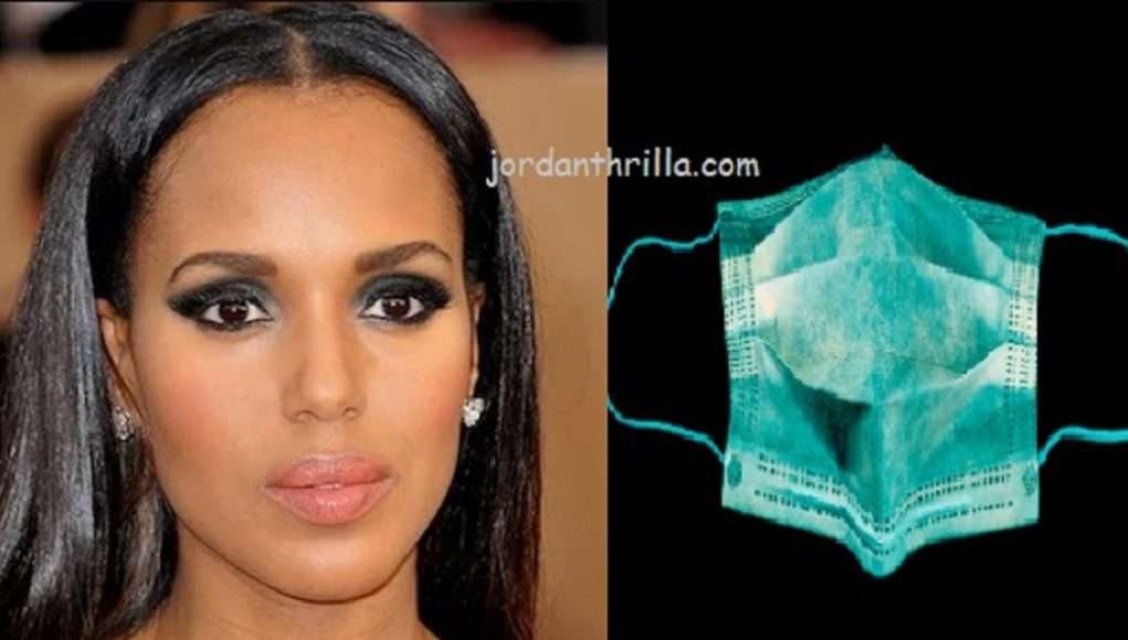 Kerry Washington Face Mask Goes Viral