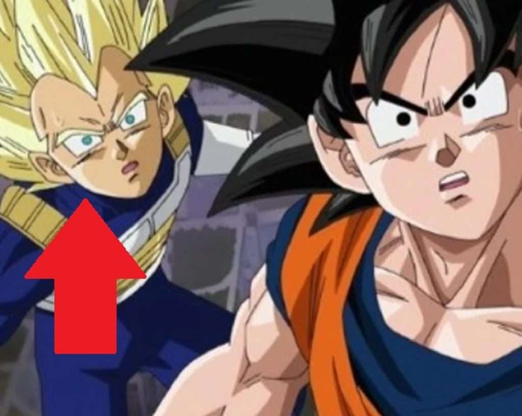 Vegeta's Neck Development on DragonBall Z Was Incredible and We Have Proof