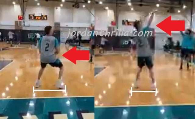 LaMelo Ball New Jump Shooting Form in Hornets First Practice Video Goes ...