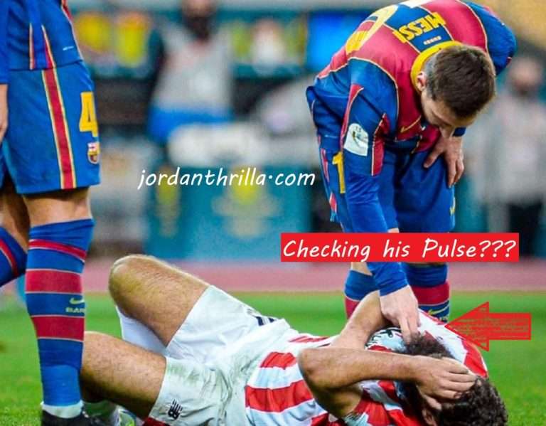 Lionel Messi Knockout Punches Asier Villalibre Then Checks his Pulse ...