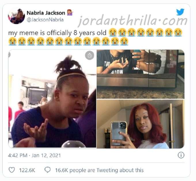 Nabria Jackson Black Woman From Confused Girl Meme Shows Her Pictures 8 ...
