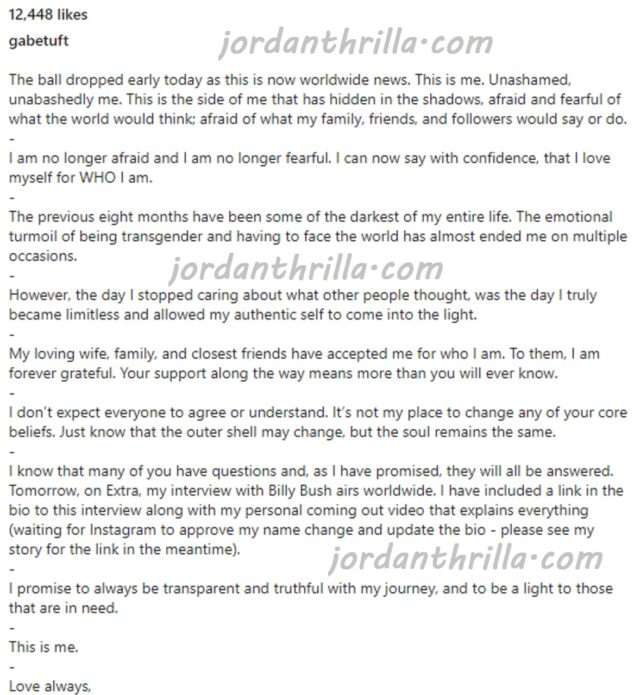 Former WWE Superstar Tyler Reks aka Gabe Tuft Is Now a Transgender ...