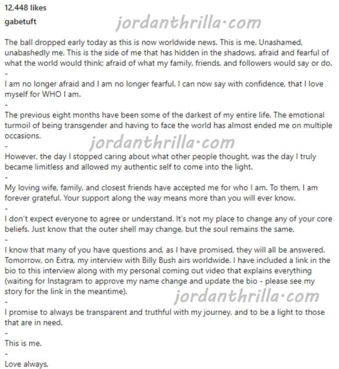 Former WWE Superstar Tyler Reks aka Gabe Tuft Is Now a Transgender ...