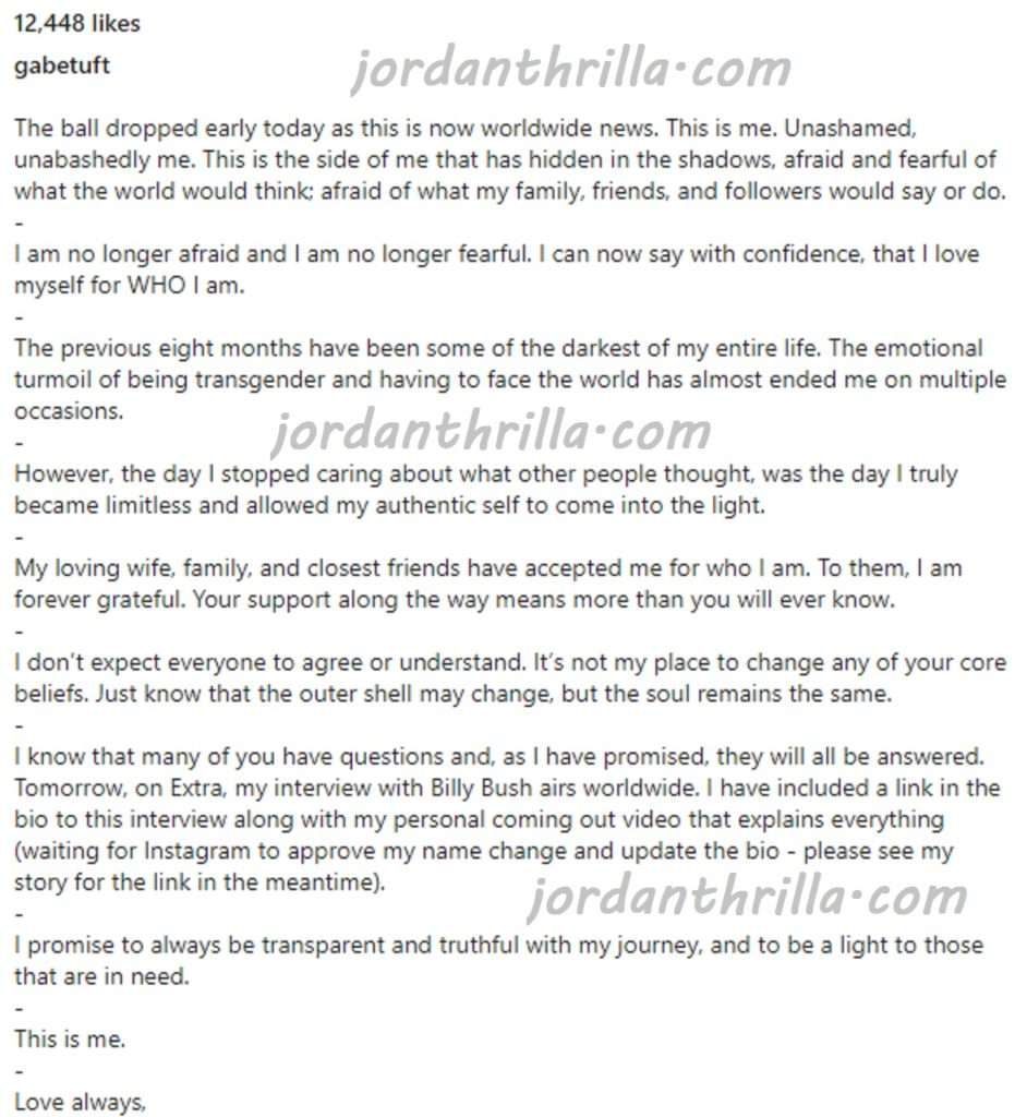 Former WWE Superstar Tyler Reks aka Gabe Tuft Is Now a Transgender ...