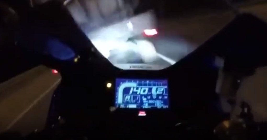 Scary Footage Shows Biker Going 160 MPH Before Crashing Into 18 Wheeler ...