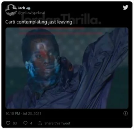 Playboi Carti Walks Off Stage Embarrassed By Dead Crowd During Rolling ...