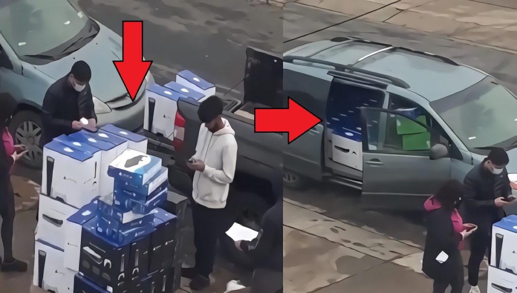 Video of Scalper Men Selling PS5 Consoles on Side of Street Goes Viral ...