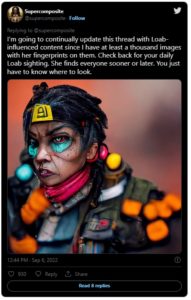 Rogue AI Generated Woman 'Loab' Haunting Every Image She Touches Goes ...