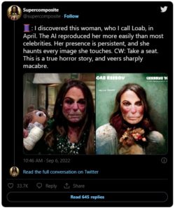 Rogue AI Generated Woman 'Loab' Haunting Every Image She Touches Goes ...