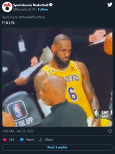 Stressed Lebron James Crying Memes Trends After Sad Moment on Lakers ...