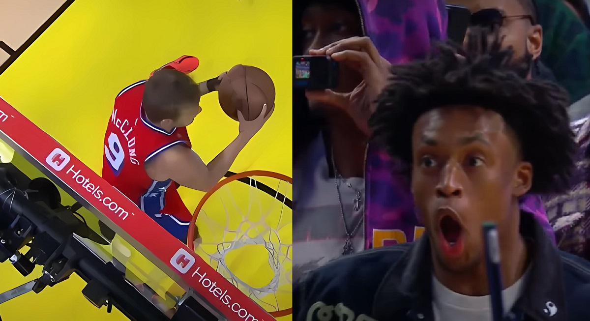 Reactions to Mac McClung's 540 and Hesi Triple Pump Dunks During 2023 ...