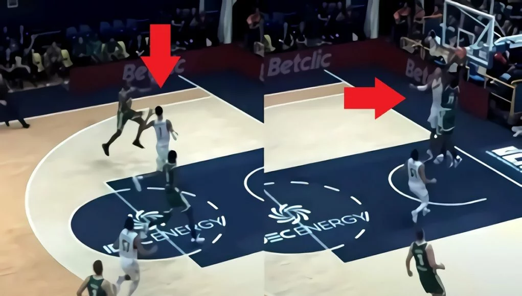 Victor Wembanyama 360 Block on Alley-oop Attempt Stops 2 on 1 Fast ...