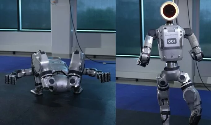 The Creepy Way Boston Dynamics Humanoid Robot Wakes Up From the Dead ...