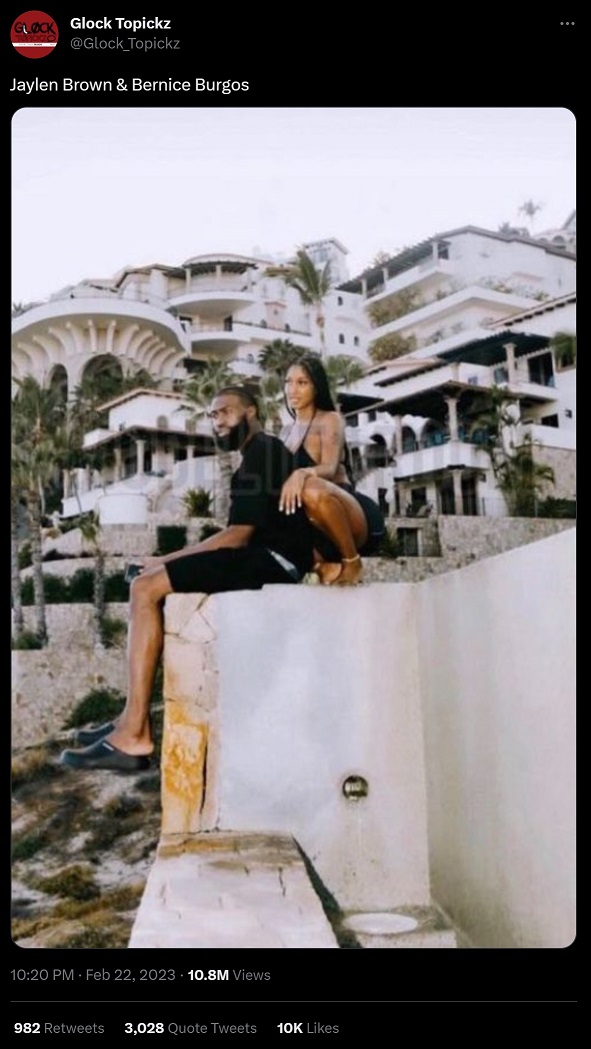 Did IG Model Bernice Burgos Groom Jaylen Brown? Past Evidence Involving Sharife Cooper Fuels New ...