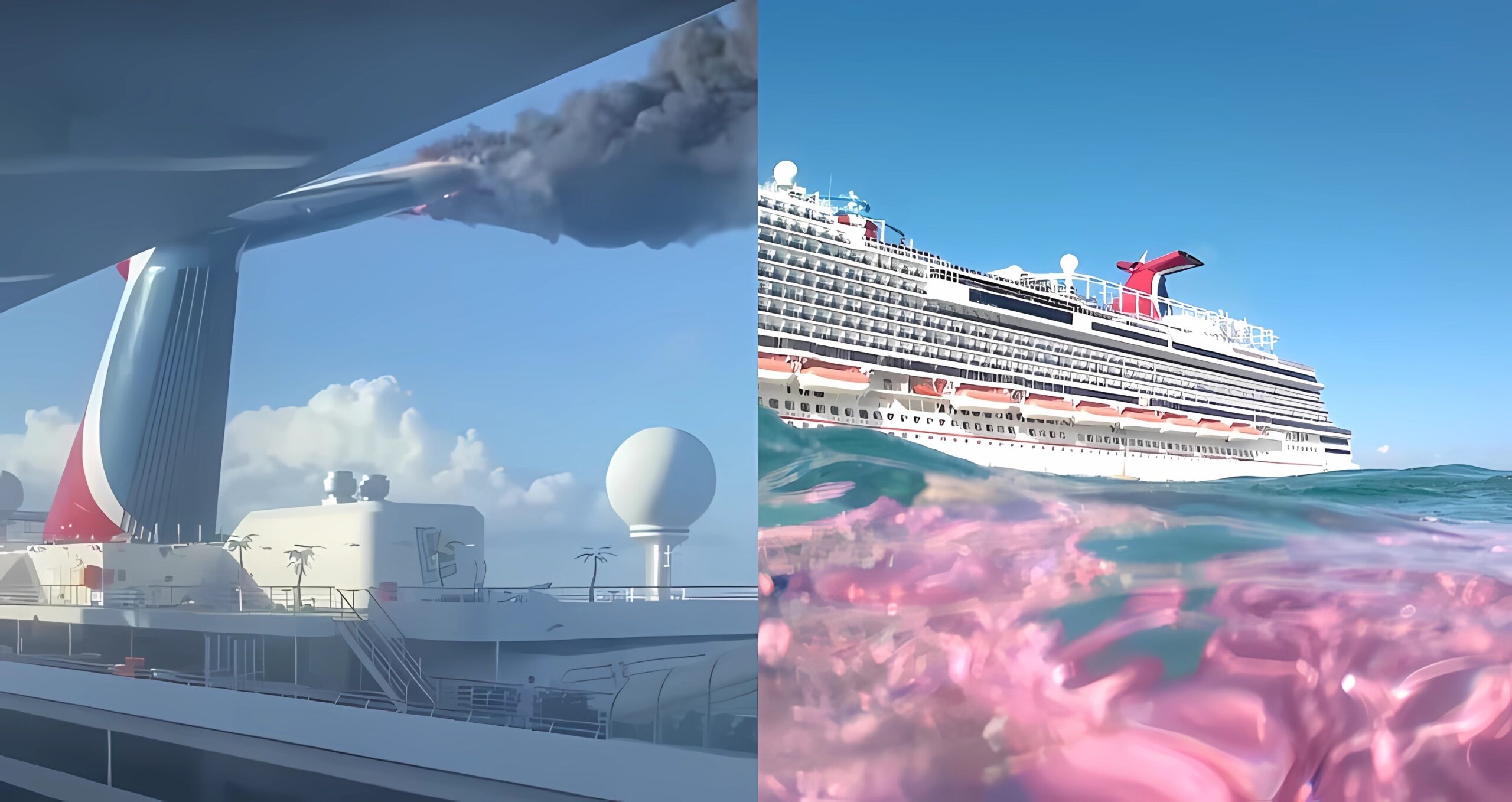 Here's How Eyewitnesses Think the Carnival Cruise Freedom Ship Caught ...