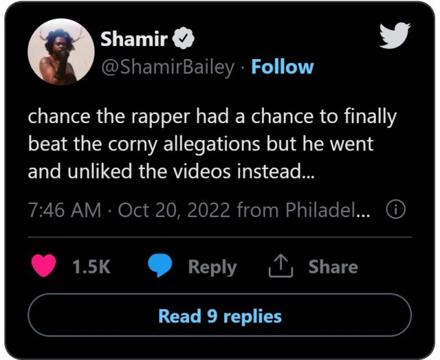 Is Chance The Rapper Gay? Social Media Reacts to Chance The Rapper's ...