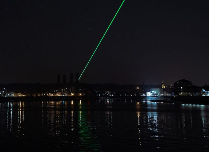 Subaru Telescope Videos Showing Green Lasers Shot from Chinese DAQI-1 ...