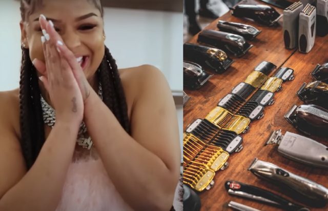 Chrisean Rock's 'Goatee' Trends After Video of Blueface Looking Scared of Her