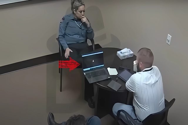Detective's Evidence in Video of Female Cop's Interrogation After ...