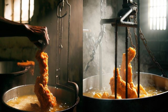 Prison Inmate Cooking Deep Fried Chicken in Jail Cell and Selling it ...