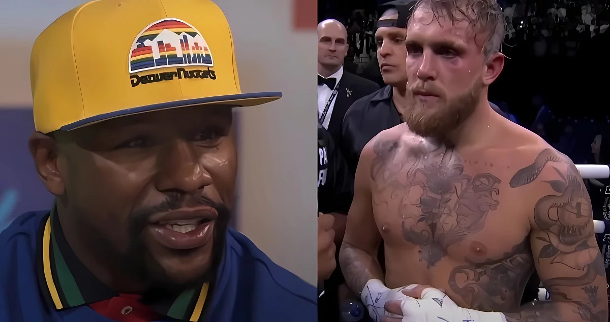 Video Showing Jake Paul Running For His Life from Floyd Mayweather's ...