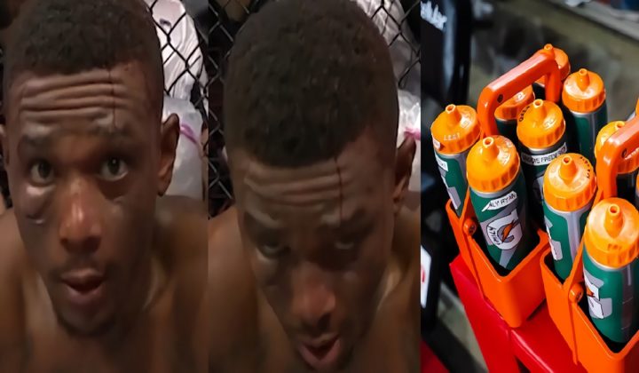 Blood Pouring Down Jamahal Hill's Head Like Gatorade Before Final Round ...