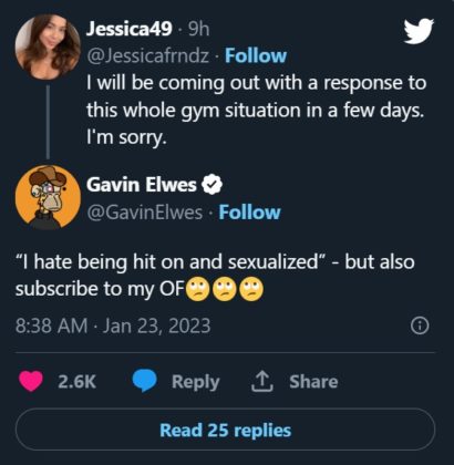 Jessica49 OnlyFans Leak Rumor Trends After Gym Video 'Feminist Scammer ...