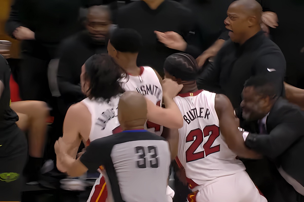 Fight Breaks Out During Heat vs Pelicans After Naji Marshall Chokes ...