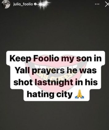 Is Julio Foolio Getting His Leg Amputated Due to Complications From ...