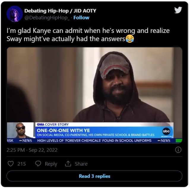 Kanye West Admitting Sway Had the Answer 9 Years After the 'How Sway ...