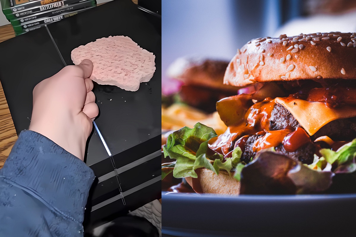 PlayStation 4 Grill? Man Using PS4 Console to Cook Burgers Goes Viral