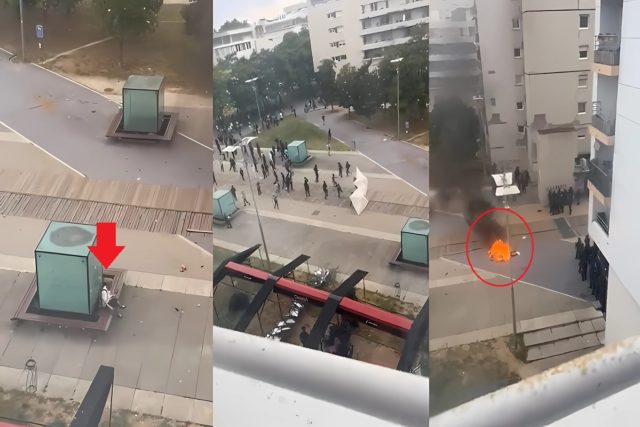 'This is Fine' Memes Trend After Man Eating Sandwich During French Riot ...