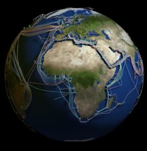 Viral Map of Submarine Internet Cables Fuels Theory that Earth is Now a ...