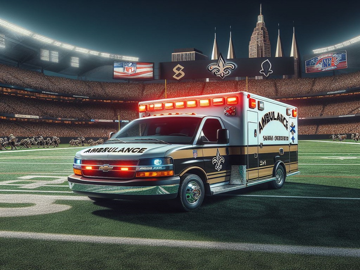 Photos of Sideline Referee's Broken Leg After Alvin Kamara Accidental ...