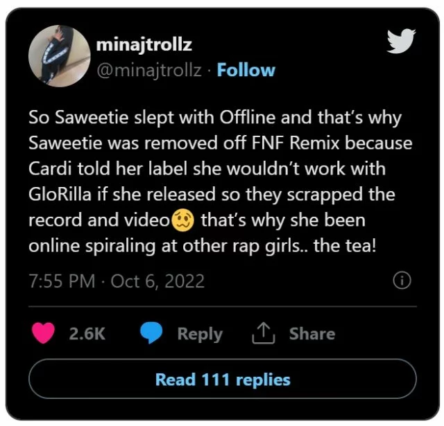 Did Quavo Confirm Offset Smashed Saweetie? 'Messy' Lyrics Fuel ...