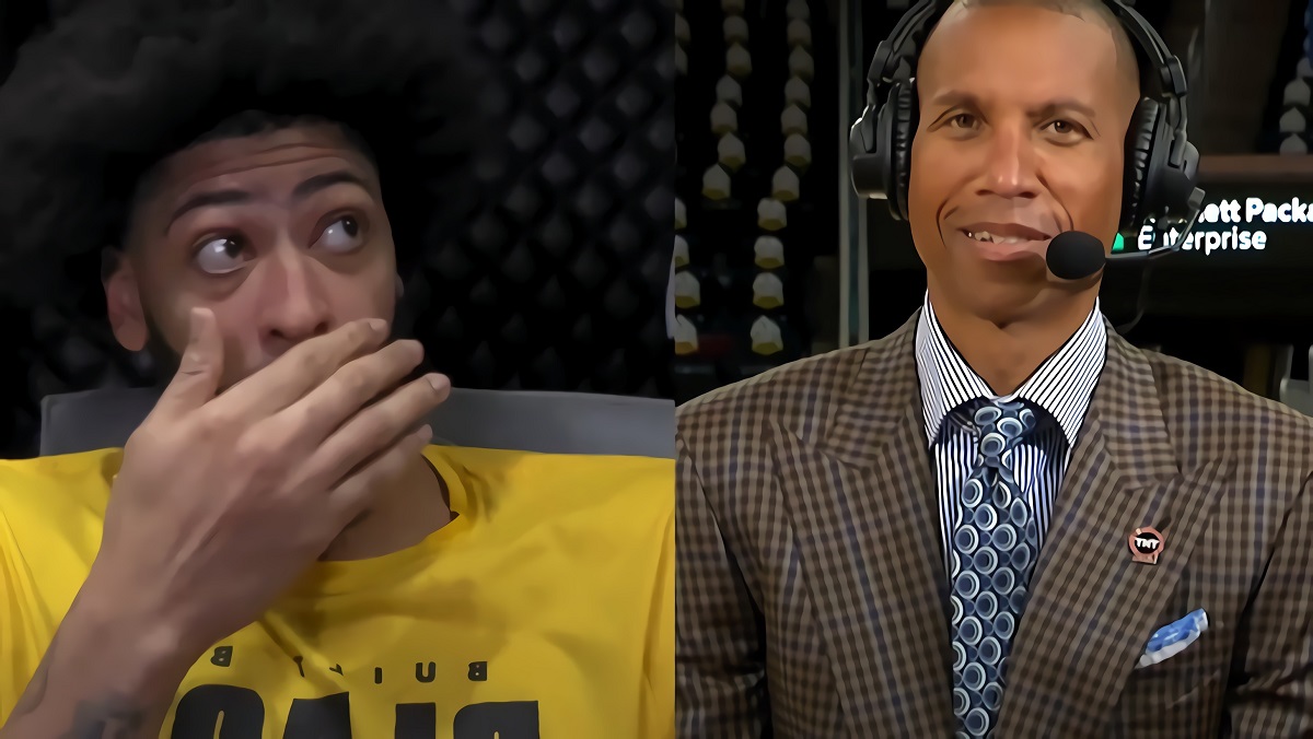 Reggie Miller Dissing Anthony Davis Makes 'Anytime AD...' Joke Go Viral ...