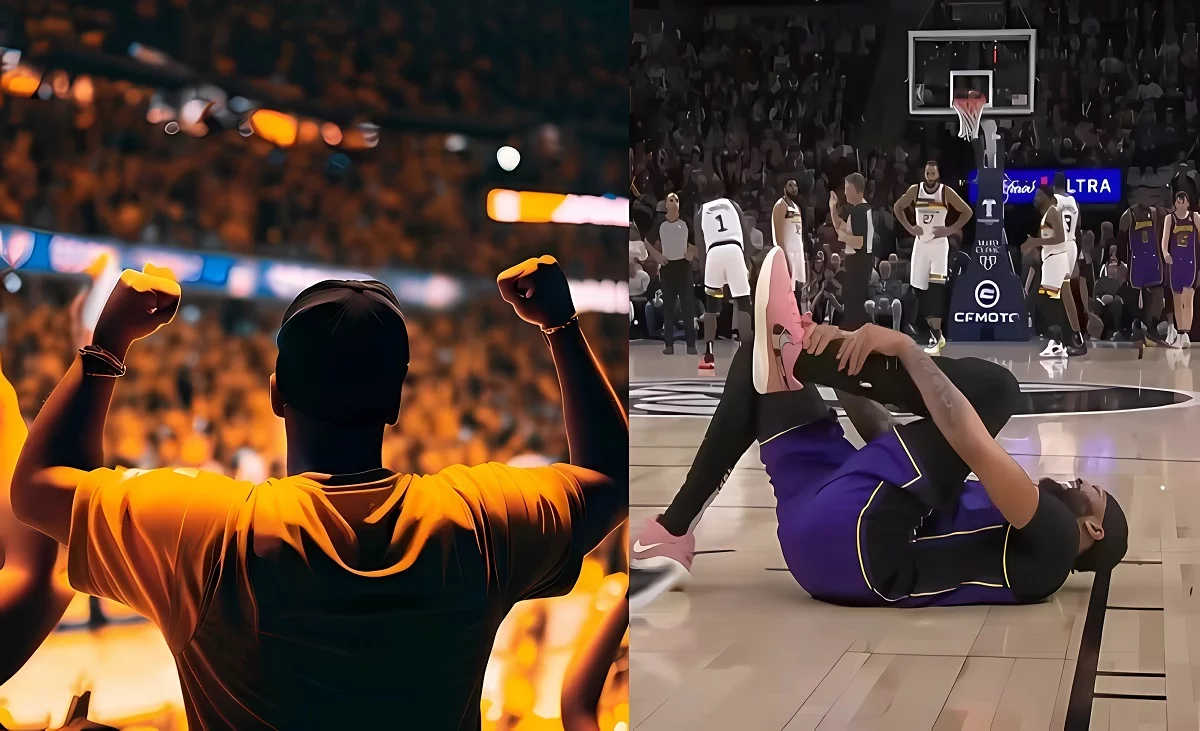 Warriors Fans Celebrating Anthony Davis' Ankle Injury in Twitter Spaces ...