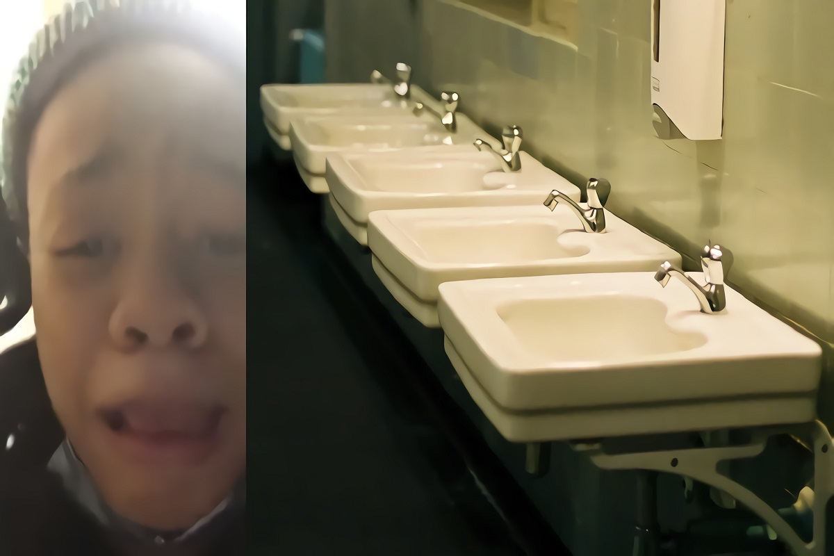 Video Showing Woman Crying in Bathroom After Pooping and Realizing ...
