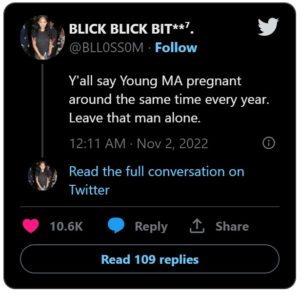 Who is Young Ma's Baby Father? Alleged Young MA Pregnant Photo Sparks ...
